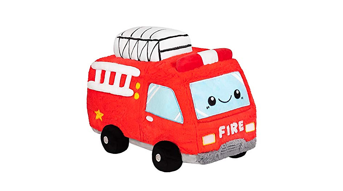 Squishable GO! Fire Truck 12" Plush - Cuddly Fun