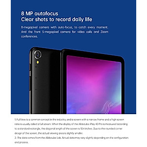 ALLDOCUBE_ World Premiere ALLDOCUBE iPlay 40 Pro 10.4 inch Tablet PC Android 11 8GB RAM 256GB ROM Octa Core T618 4G LTE PhoneTablet 2K IPS
