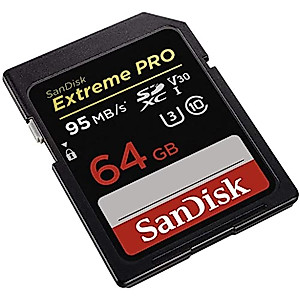 SanDisk 64GB Extreme PRO SDXC UHS-I Memory Card (SDSDXXG-064G-GN4IN)