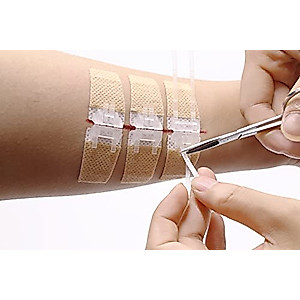 Israeli First Aid Emergency Laceration Closure Kit for Lacerations and Cuts, 10 Piece Set