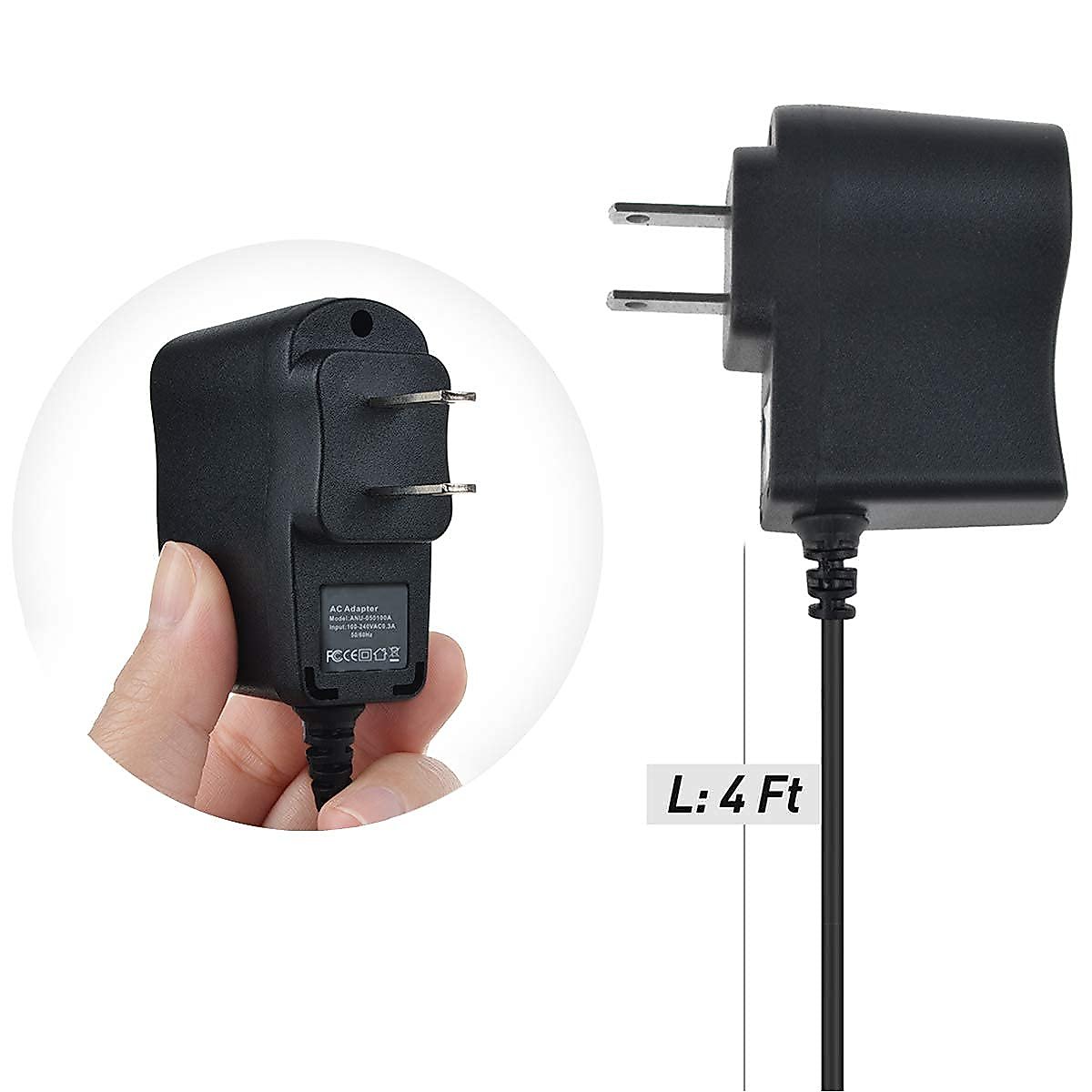 SupplySource AC Adapter Replacement for Kobo Touch Edition Digital eReader Reader 2010 Whsmith Ereader