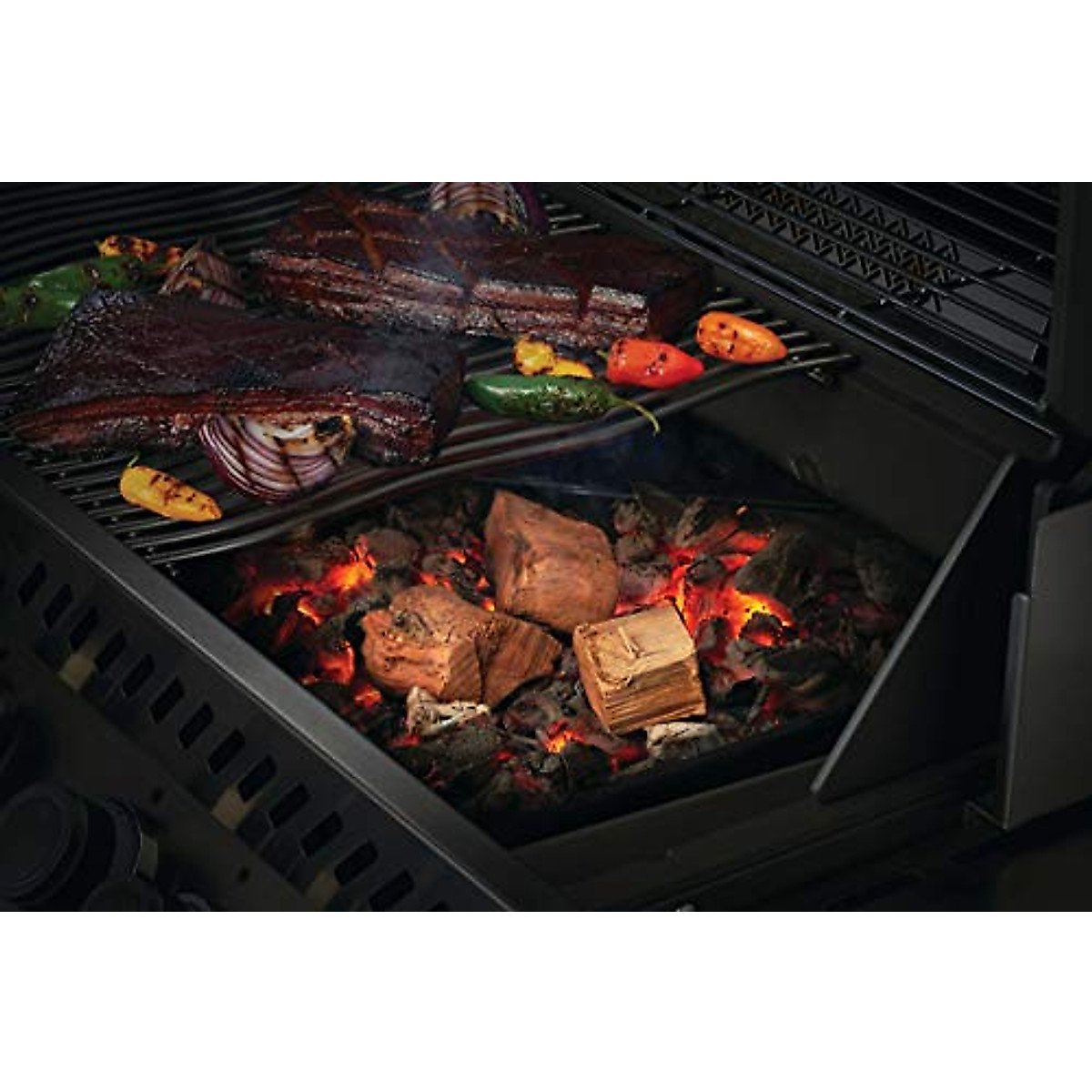 Napoleon 67027 Hickory Wood Chunks Smoker Chips, Multi