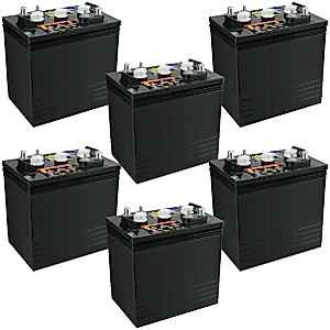 PowerStar Crown CR-220 Group GC2 6V 220 AH Battery X6