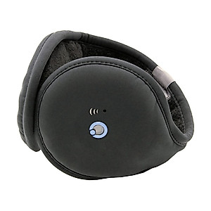 180S Mens Bluetooth HD IV Ear Warmer, Black
