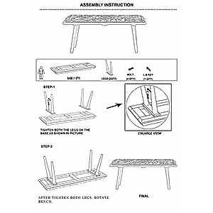 Hauteloom Dilkon Upholstered Entryway Bedroom Bench - Patchwork Style - Foot Stool - Red, Yellow, Green, Colorful - 18" x 45" x 15"