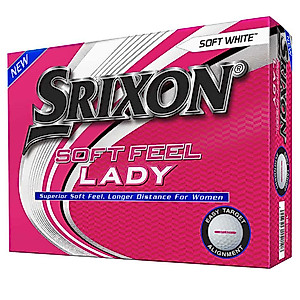 Srixon Soft Feel Lady 7, White (12)