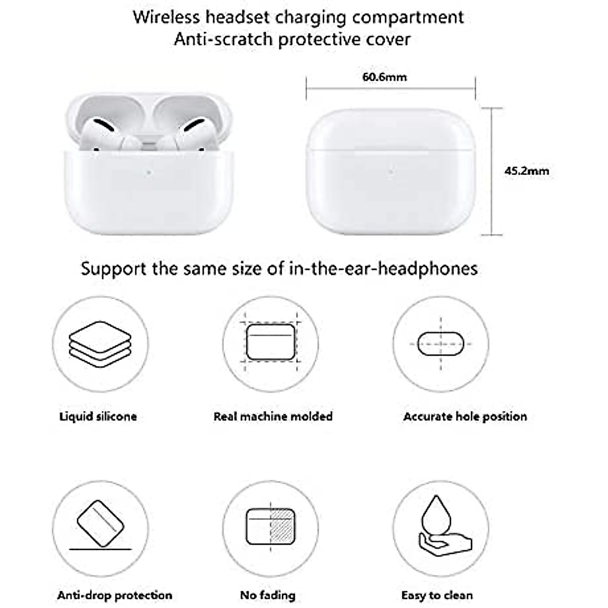 Compatible with Airpods Pro Minnie Mouse Mickey Cute 3D Cartoon Case,Kawaii Airpods Pro Silicone Cover for Girls Kids Teens Boys with Cartoon Pendant (Red)