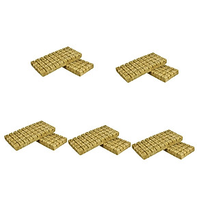 Yardwe 500 Pcs Gardenrock Woolasbestos Starter Plugs Starter Cubes Plant Propagation Plug Grow Flower Plugs Lawn Care Plant Fertilizer Plugs Plant Soil Blocks Compression