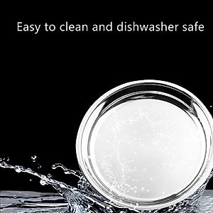 BEENIFIC Deep Dish Pizza Pan,Stainless Steel Pizza Tray Pizza Pan for Oven10-12-14-16Inch (14x1.8inch)