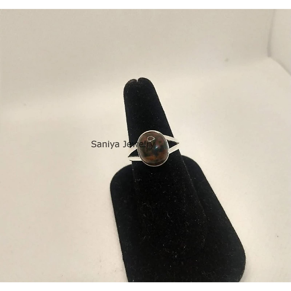 Ring For Women Bloodstone Gemstone Pure 925 Sterling Silver Jewelry Handmade Gift For Her