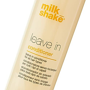 milk_shake Leave-In Conditioner Spray Detangler for Natural Hair - Protects Color Treated Hair and Hydrates Dry Hair - Leave In Conditioner For Soft and Shiny Straight or Curly Hair, 11.8 Fl Oz