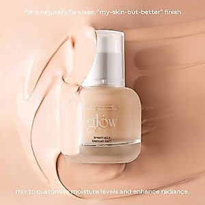 glow breathable blemish balm #one : Cruelty-Free & Artificial Fragrance-Free, Essential Oil-Free, Gluten-Free, lightweight & hydrating bb cream that feels like skincare, 1 Fl Oz