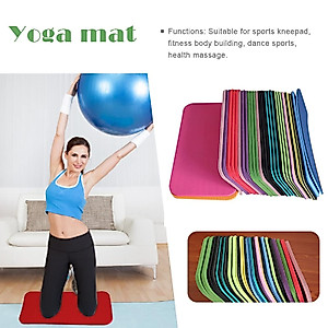 Yoga Mat Knee Pad Elbow Cushion 6mm Fits Standard Mats for Pain Free Joints in Yoga Pilates Floor Workouts
