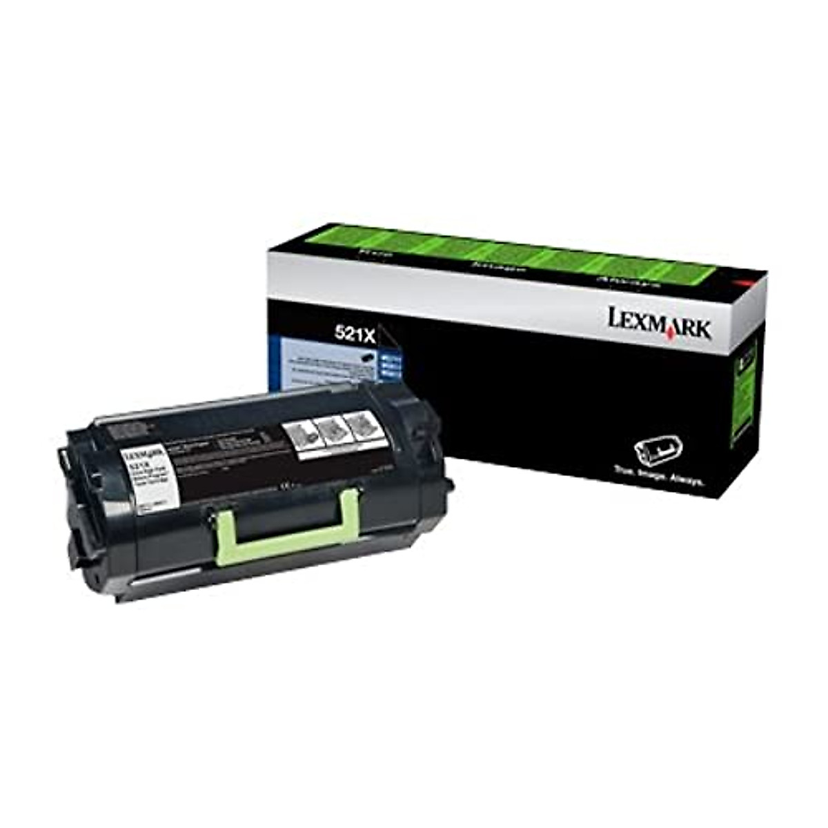 Lexmark 52D1x00 (521X) Extra High-Yield Toner, Black - in Retail Packaging