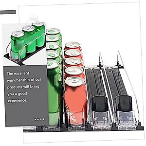 BESTonZON drink manager soda dispenser display fridge bottle can organizer drink replenishment pusher drink pusher a vending machine Drink Plastic Replenishment Pusher hydrating push hands