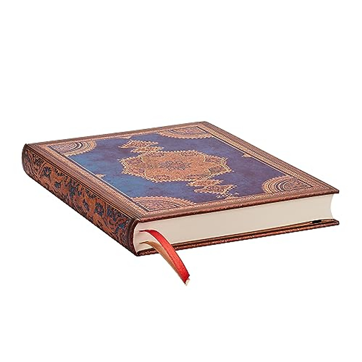Safavid Indigo (Safavid Binding Art) Ultra 12-month Day-at-a-Time Dayplanner 2024