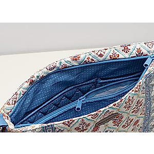 Maison d' Hermine Hand Bag Cotton Adjustable Shoulder Strap Easter Cross Body Tote purse with Zippered & Slip Pockets for Women Office Travel School College Shopping, Romane