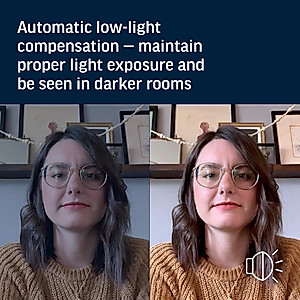 Plantronics Poly - Studio P5 Webcam with Blackwire 3325 Headset Kit Polycom - 1080p HD Professional Video Conferencing Camera & Stereo Audio Wired Headset USB-A - Certified for Zoom & Teams