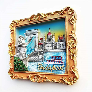 Budapest Hungary Fridge Magnet Souvenir Gift Decoration Magnetic Sticker Collection