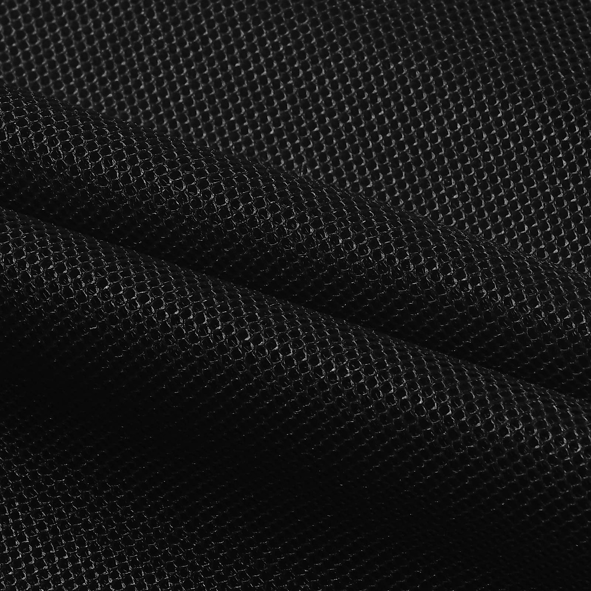 Breathable 3D Air Mesh Fabric,Light 3 Layers Sandwich Spacer Mesh Fabric, Apply to DIY Craft,Upholstery,Home Applications, Chair,Bags,Clothes,Shoes, Lining, 1yard/36"x56",Sold by The Yard (Black)
