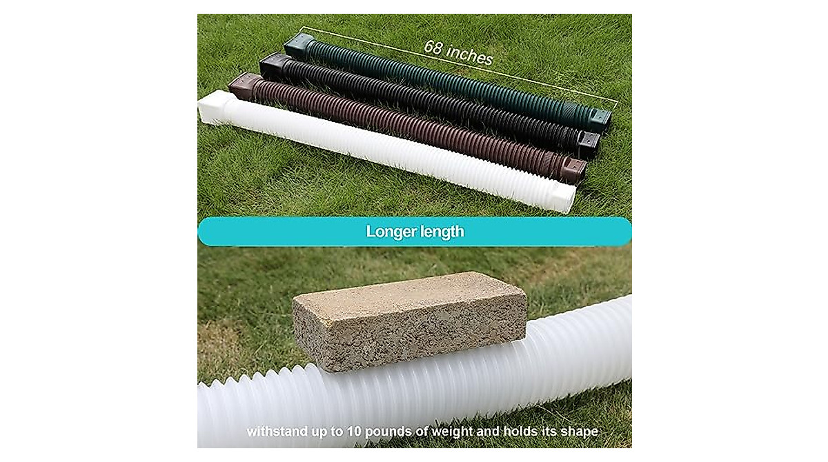 Plusgutter Rain Gutter Downspout Extender - Flexible Solution