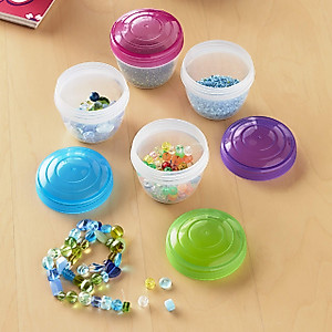 Fresh Fare Twist-Top Snack Containers - Small Food Storage - Set of 4