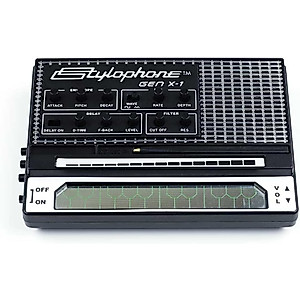 Stylophone Gen X-1 Portable Analogue Electronic Synthesizer with Built-in Speaker | Synth Musical Instrument | Synthesizer Keyboard | Stylophone Instrument