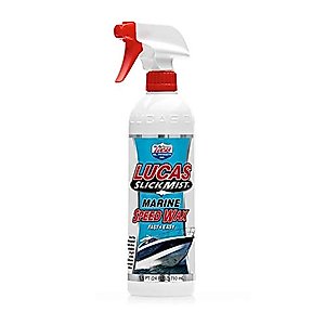 Lucas Oil 10980 Slick Mist Marine Speed Wax, 24 Oz