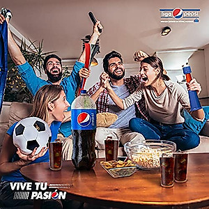 Pepsi Soda - Plastic Bottle in your Family Presentation of 3 Lt. / 101 Fl Oz with Cola Flavor. Delicious and Refreshing, that´s what you Like (Pack of 3 bottle TOTAL of 3 Lt. / 101 Fl Oz each)