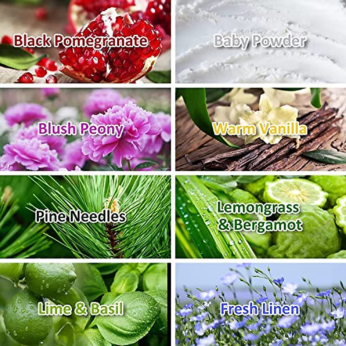 LA BELLEFÉE Scented Candles Gifts Set 8 Pack, Candles for Home Scented Soy Wax Candles Gifts for Women Wife, Aromatherapy Candle Set for Mothers Day, Birthday, Valentines Day Gifts Decoration