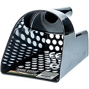 Sluice Monkey Metal Detecting Plastic Black Sand Scoop, Hand Trowel, Super Scooper, and Brass Probe