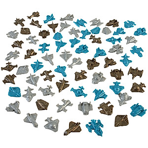 US Toy Mini Space Ship Cruisers Vehicle (Lot of 72), Assorted Color