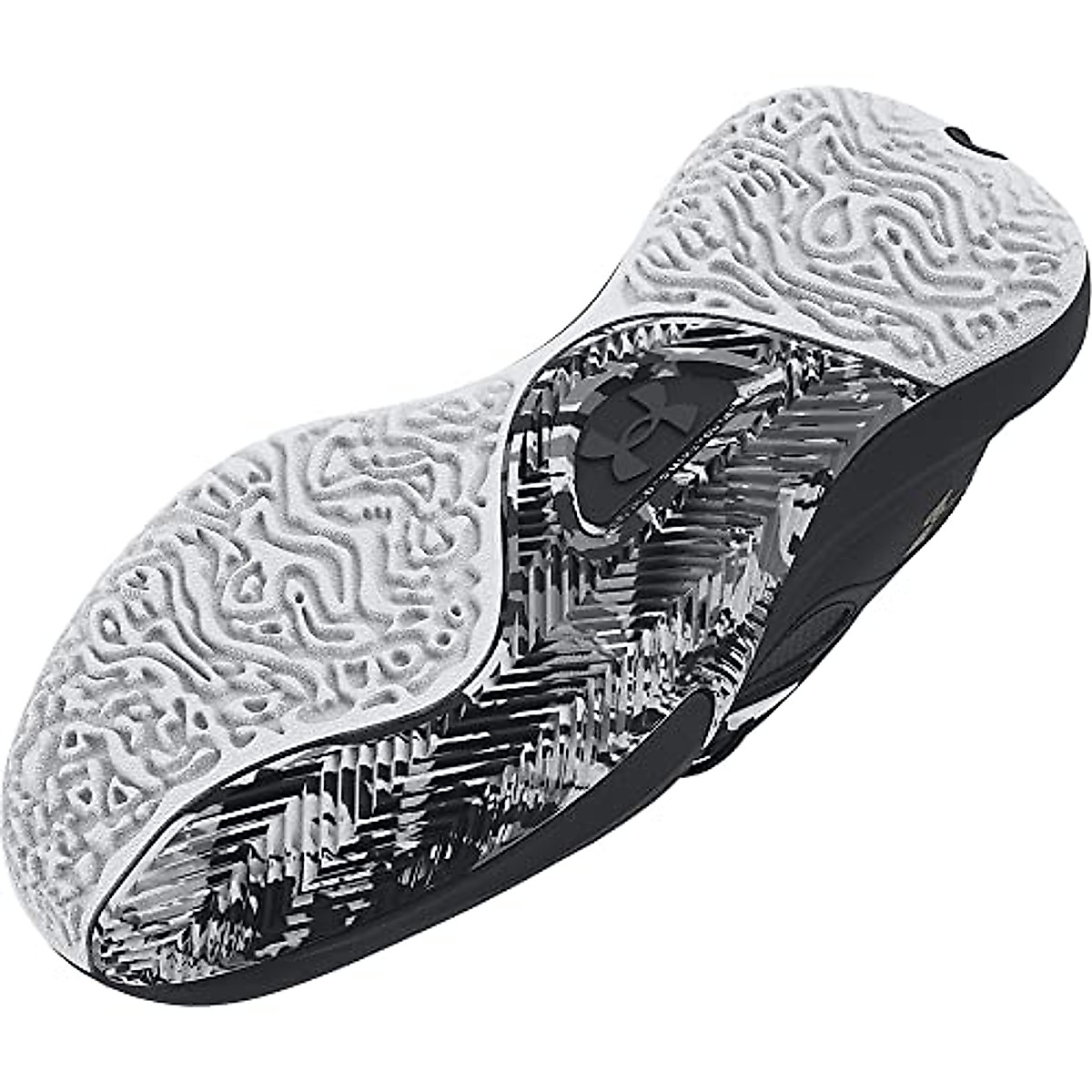 Under Armour Unisex Lockdown 6 Basketball Shoe, Black, 7, US