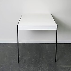 Ultimate Premium Products Murphy Folding Table | Wall Mounted Table Dining Table | Multifunctional Desk & Shelf | Storage Shelf | Small Space Desk (White Color)