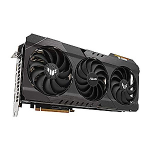 GIGABYTE ASUS TUF Gaming AMD Radeon™ RX 6800 OC Edition Graphics Card (PCIe 4.0, 16GB GDDR6, HDMI 2.1, DisplayPort 1.4a, Dual Ball Fan Bearings, All-Aluminum Shroud, Reinforced Frame, GPU Tweak II)