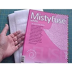 Mistyfuse Misty Fuse 10 Yards White Sheer Fusible Webbing (1)