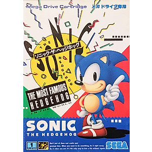 Sonic the Hedgehog, Sega Mega Drive (Japanese Genesis Import)