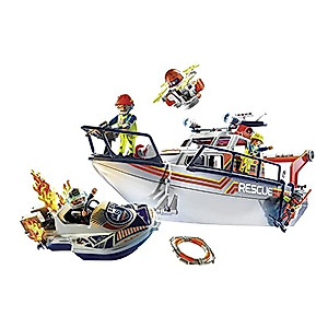 Playmobil Fire Rescue with Personal Watercraft