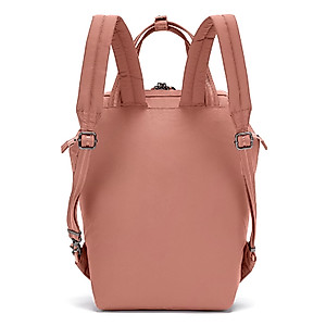 Pacsafe Citysafe CX 11L Anti Theft Mini Backpack - Fits 13" Laptop, ECONYL Rose