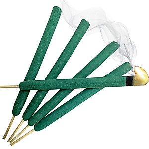 W4W, Mosquito Repellent Sticks Extra-Thick - Outdoor Use Reaches Up to 10-12 feet - Each Stick Burns for Hours - (Three Pack Contains 15 Repellents)