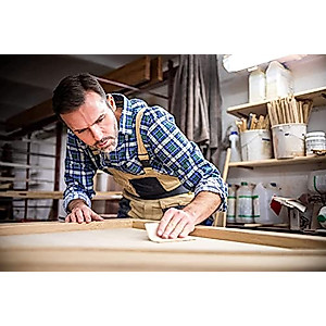 HAWERK Professional Sandpaper 45Pcs. Kit - 80-3000 Grit - Tear Resistant Sand Paper Sheets for Wood, Plastic, Metal and All Types of Surfaces