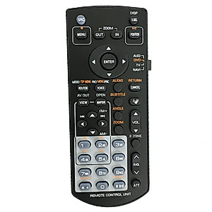 Replacement Remote Control for Kenwood DDX276BT DDX376BT DDX396 DMX1025BT DMX120BT DMX110 DMX110BT DMX100BT DMX125BT Double DIN Bluetooth Car Stereo DVD Receiver