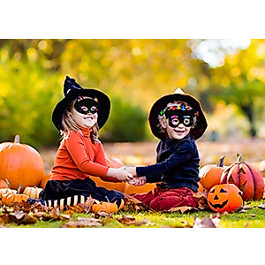 Funnlot Kids Halloween Crafts Ages 4-8 Scratch Halloween Arts and Crafts for Kids Halloween Craft Kit Halloween Activities for Kids Halloween Classroom Decorations