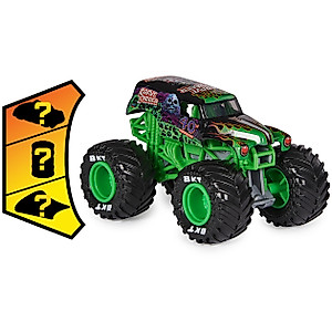 Monster Jam, Official Grave Digger Monster Truck, Die-Cast Vehicle, 1:64 Scale, Kids Toys for Boys Ages 3 and up