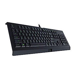 Razer Cynosa Lite Gaming Keyboard: Customizable Single Zone Chroma RGB Lighting - Spill-Resistant Design - Programmable Macro Functionality - Quiet & Cushioned