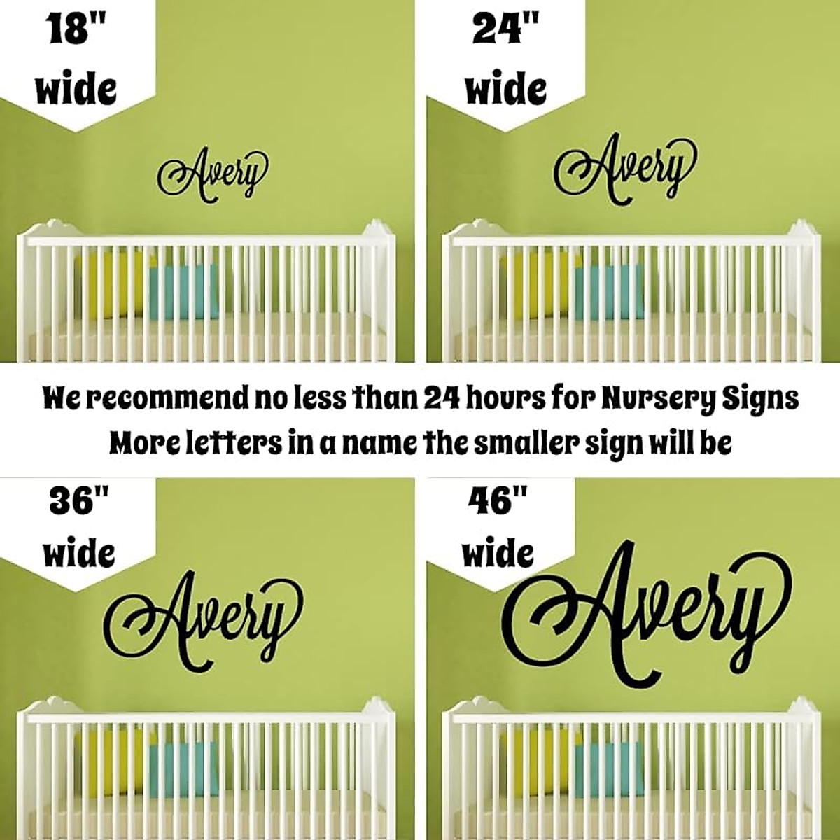 Personalized Names Sign Custom Name Customized Wooden Name Sign Boys Girls Nursery Name Sign Family Wood Sign