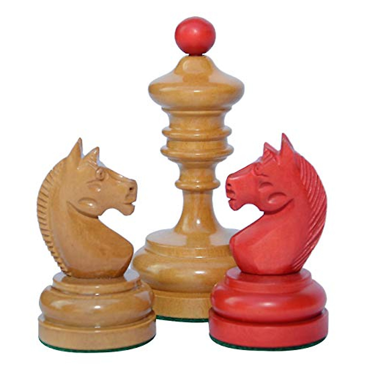 Staunton Castle Inc Reproduction Vintage 1930 German Knubbel Chess Set