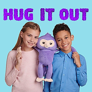 Fingerlings HUGS - Kiki - Advanced Interactive Plush Baby Monkey Pet - by WowWee (Amazon Exclusive)