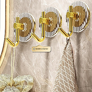 Wall Hooks,Acrylic Self Adhesive Hook,Bathroom Wall Hook,Kitchen Closet Door Back Hanging Clothes Rack,Bathroom Towel Hooks,Punch Free Adhesive Hooks for Hanging Coat,Kitchen and Home Sticky Hooks