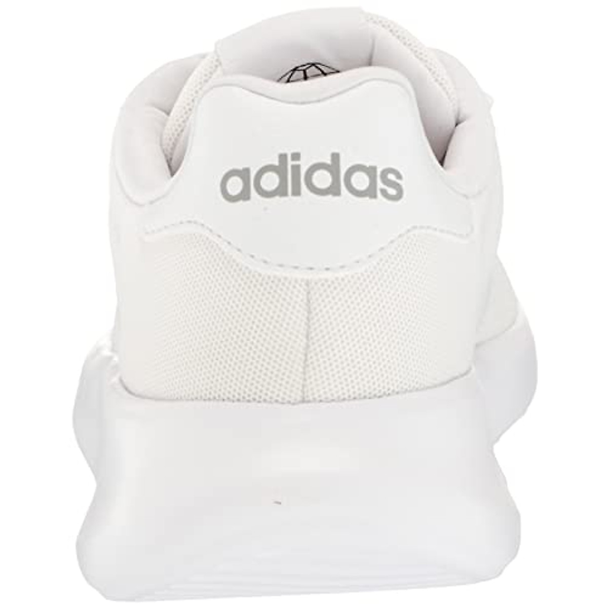 adidas Women's Lite Racer 3.0 Running Shoe, White/White/Grey Two, 8